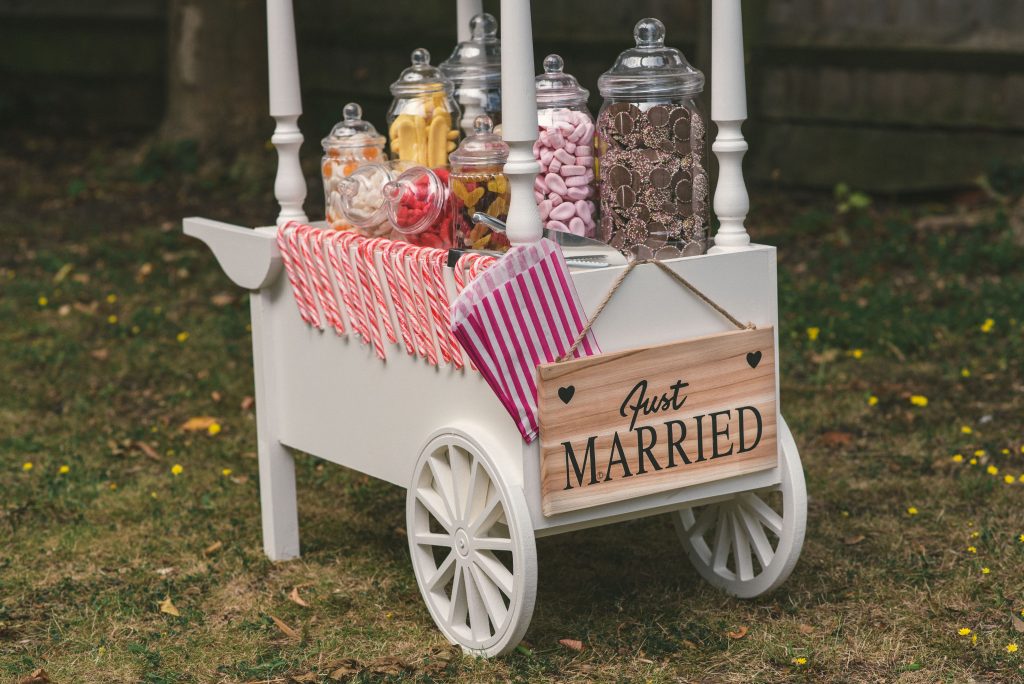 Benson's 'wheelie' beautiful vintage sweet cart now available to hire ...